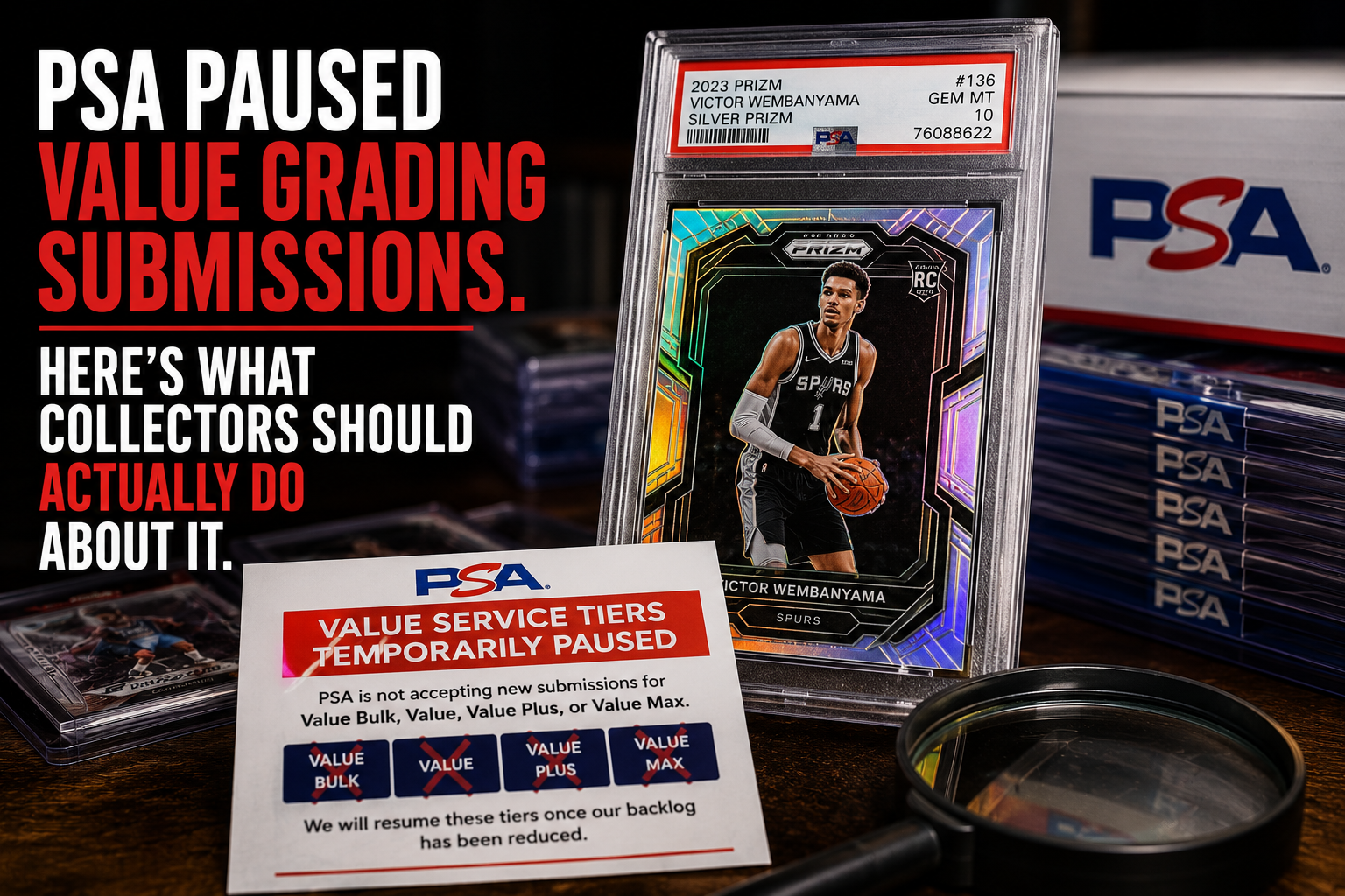 PSA Paused Value Grading Submissions. Here’s What To Do — CardWiki